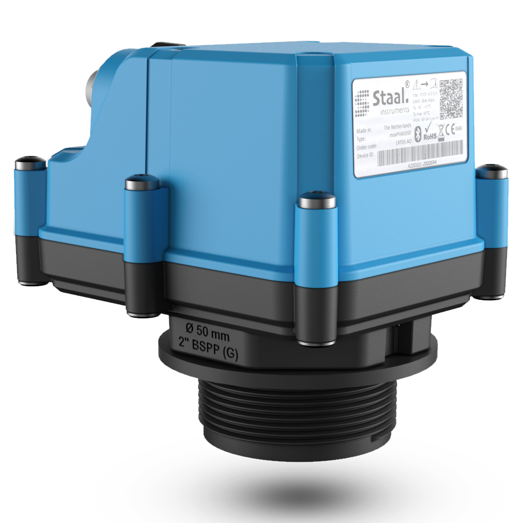 maxSHIFT60 - wireless radar level sensor | Staal Instruments BV